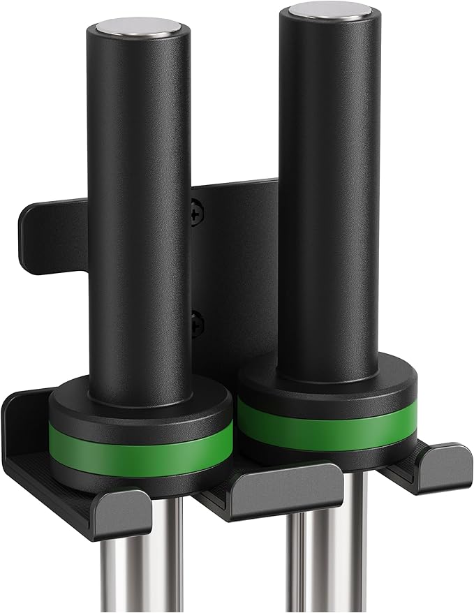 Amazon.com : Vertical Barbell Rack Barbell Holder Wall Mount Barbell ...