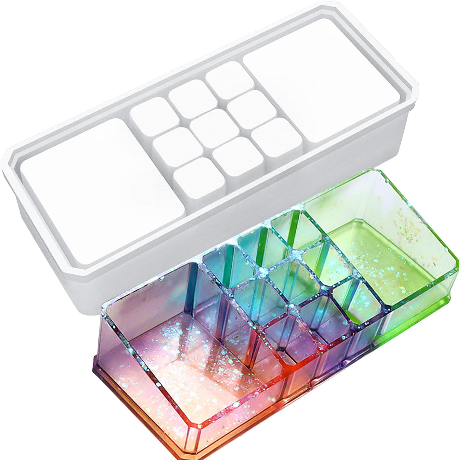 Buy A/R Moldes para Resina,Rectangle Moldes para Resina Unique Silicone ...