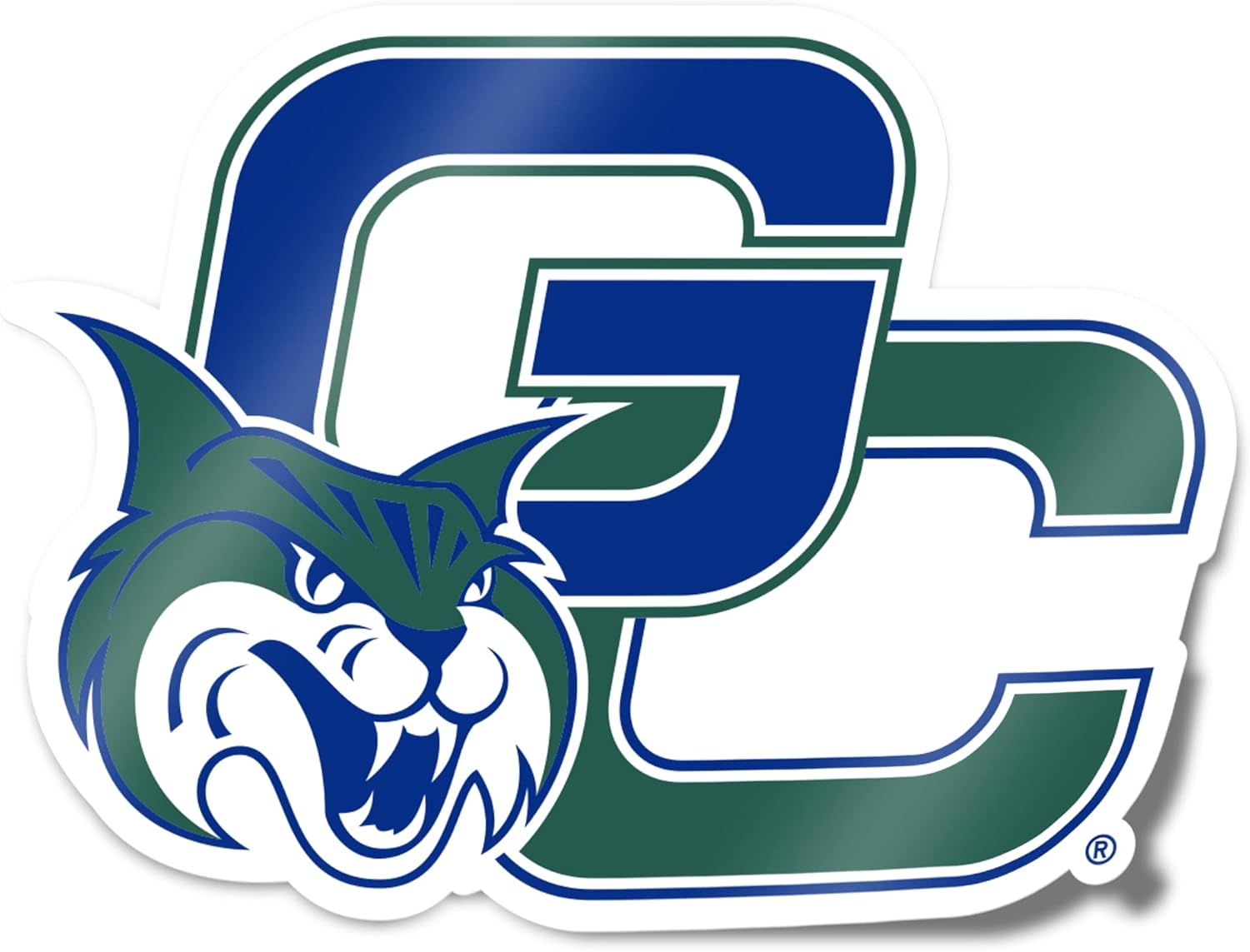 Amazon.com: Georgia College GCSU Bobcats Vinyl Decal Laptop Water ...