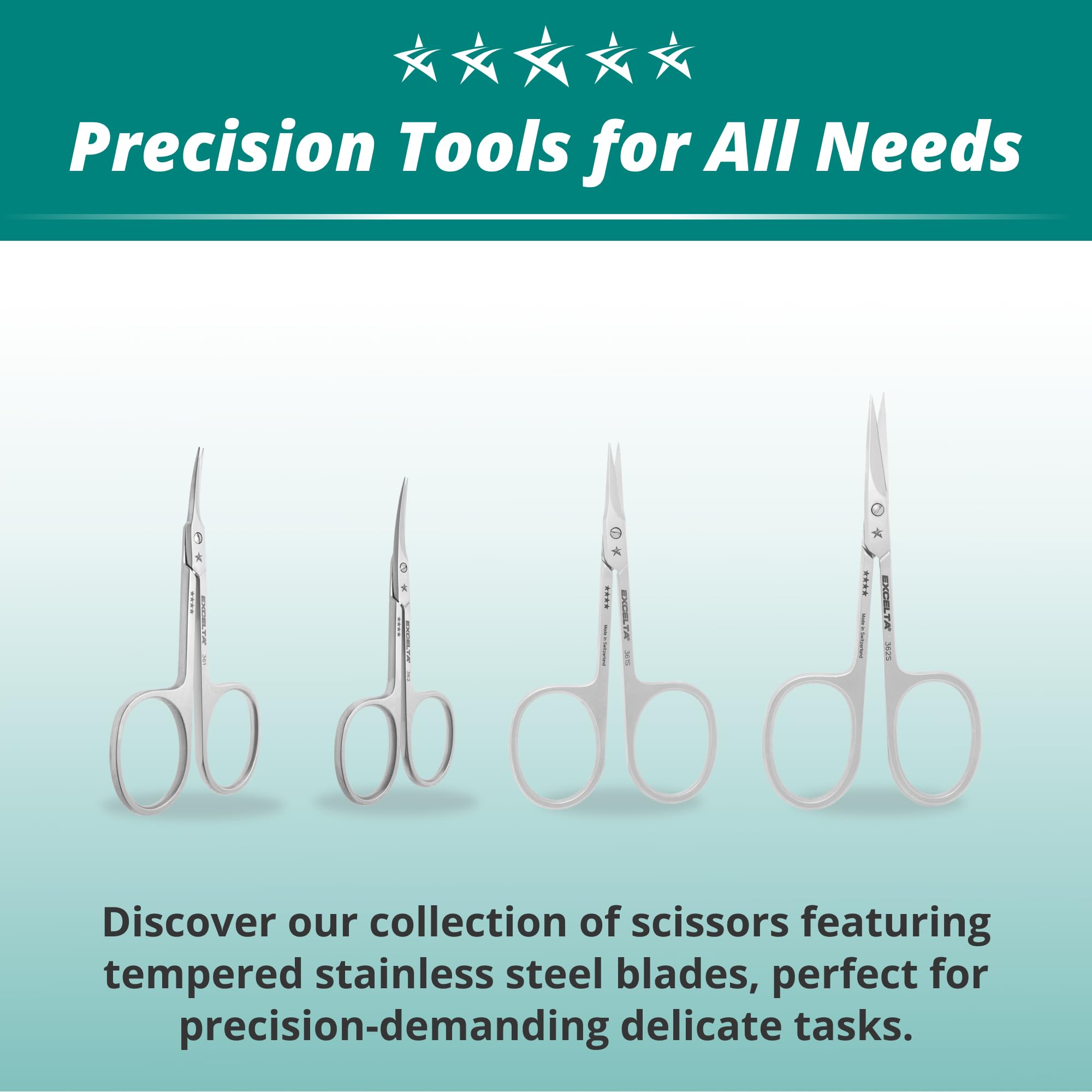 Snapklik.com : Premium-Grade Stainless Steel Scissors, Curved Blades ...