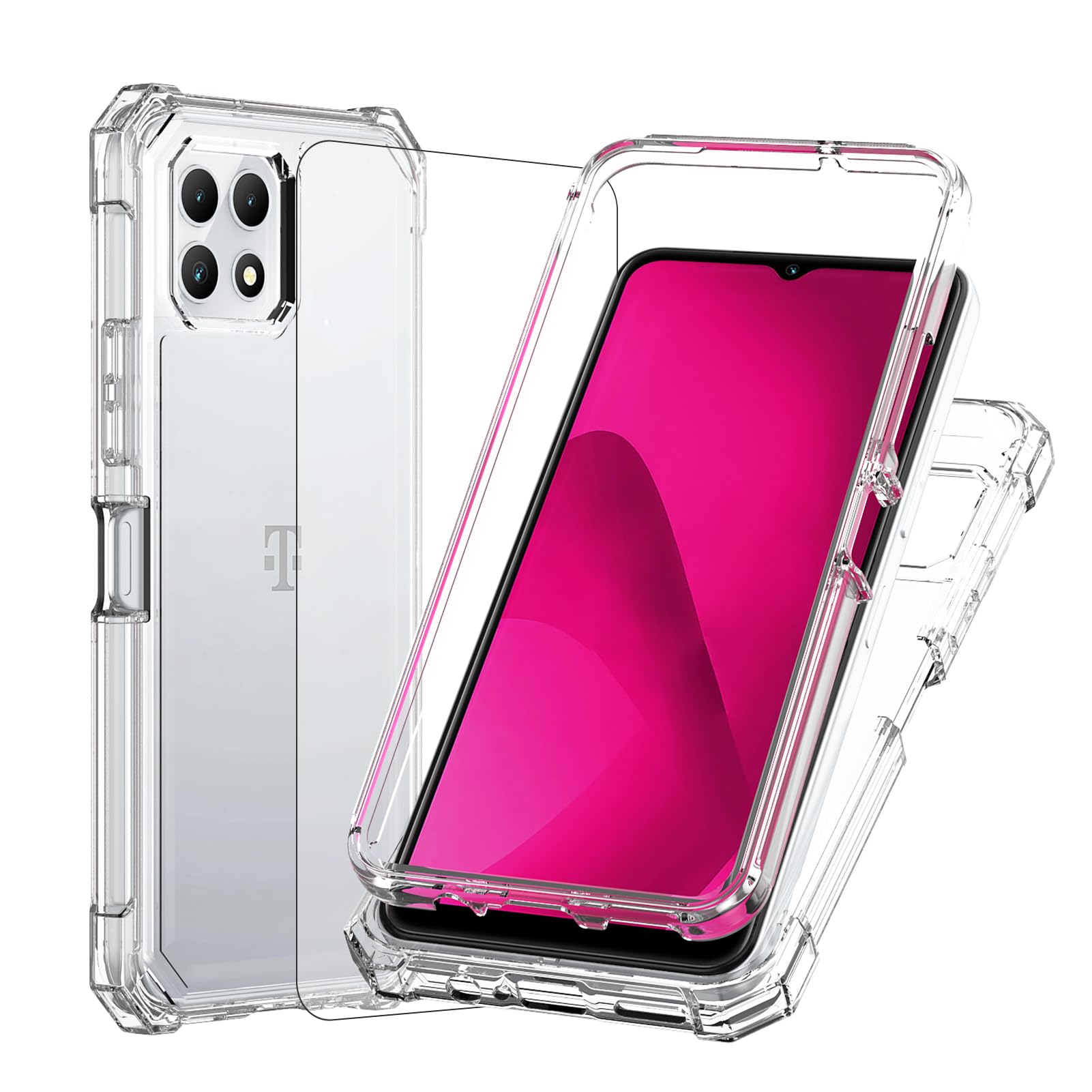 Amazon.com: Ailiber for REVVL 7 Case, REVVL 7 5G Case with Screen ...