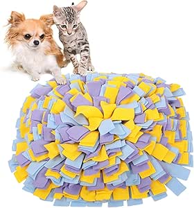 Amazon.com: Small Animal Snuffle Mat Fleece Foraging Mats Interactive ...