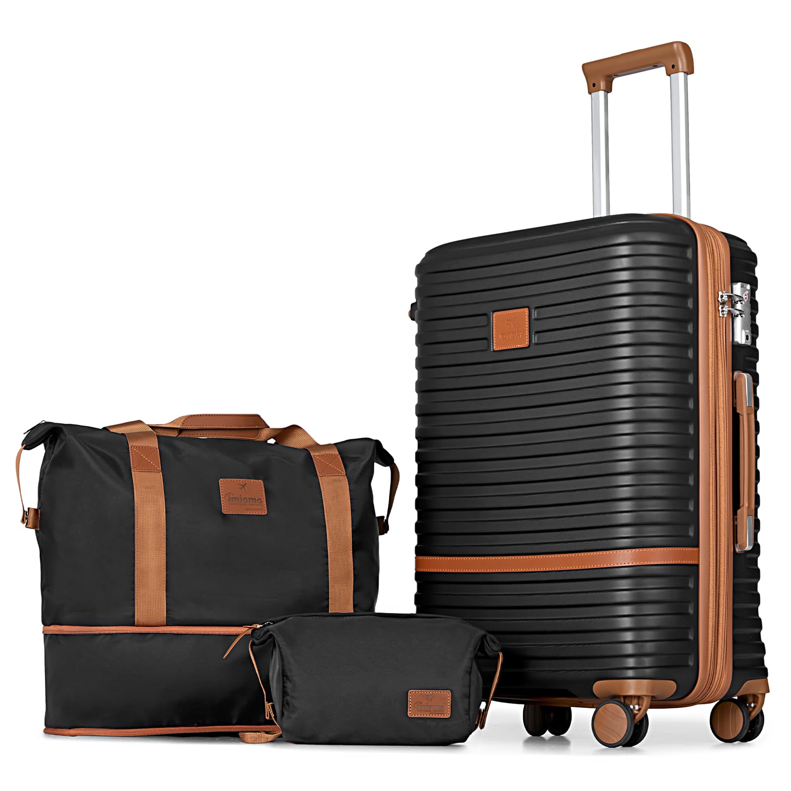 Snapklik.com : Joyway 24 Inch Checked Luggage, Expandable Suitcase