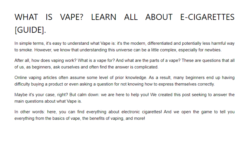 WHAT IS VAPE? LEARN ALL ABOUT E-CIGARETTES [GUIDE].:Amazon.in:Appstore ...