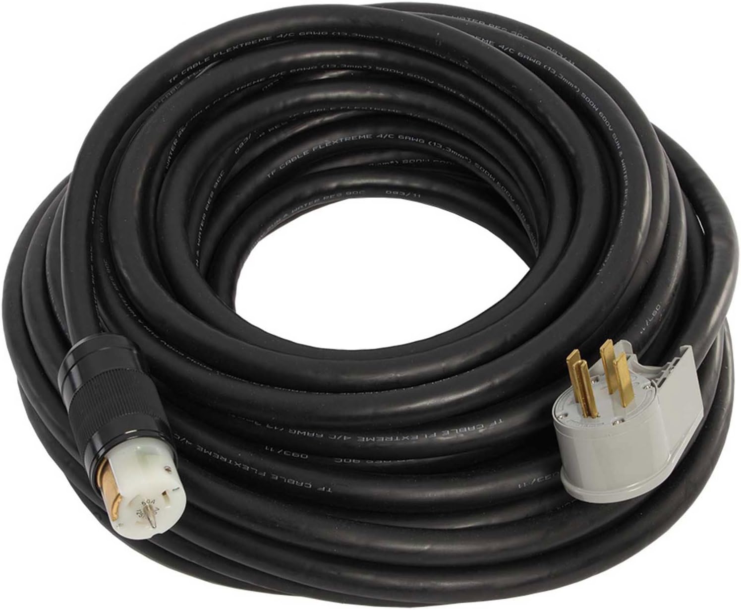 Amazon.com: Generac 6392 100-Foot 50-Amp Generator Cord with NEMA 1450 ...