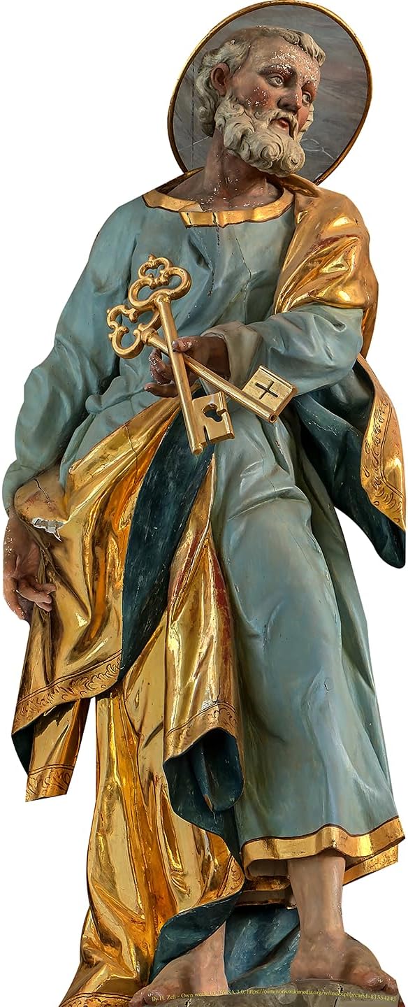 Amazon.com: H48827 Saint Peter Keys Main Altar Parish Church Germany ...