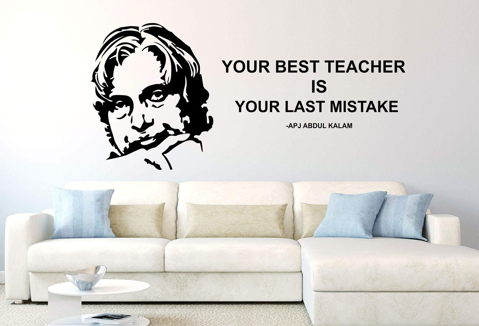 StickMe Dr. A.P.J. Abdul Kalam Wall Sticker,100 x 65 Cm (Multicolor ...