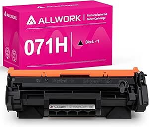 Amazon.co.jp: 071H 071 大容量トナーカートリッジ Canon 071H CRG-071H ‎5646C001 チップ付き ...