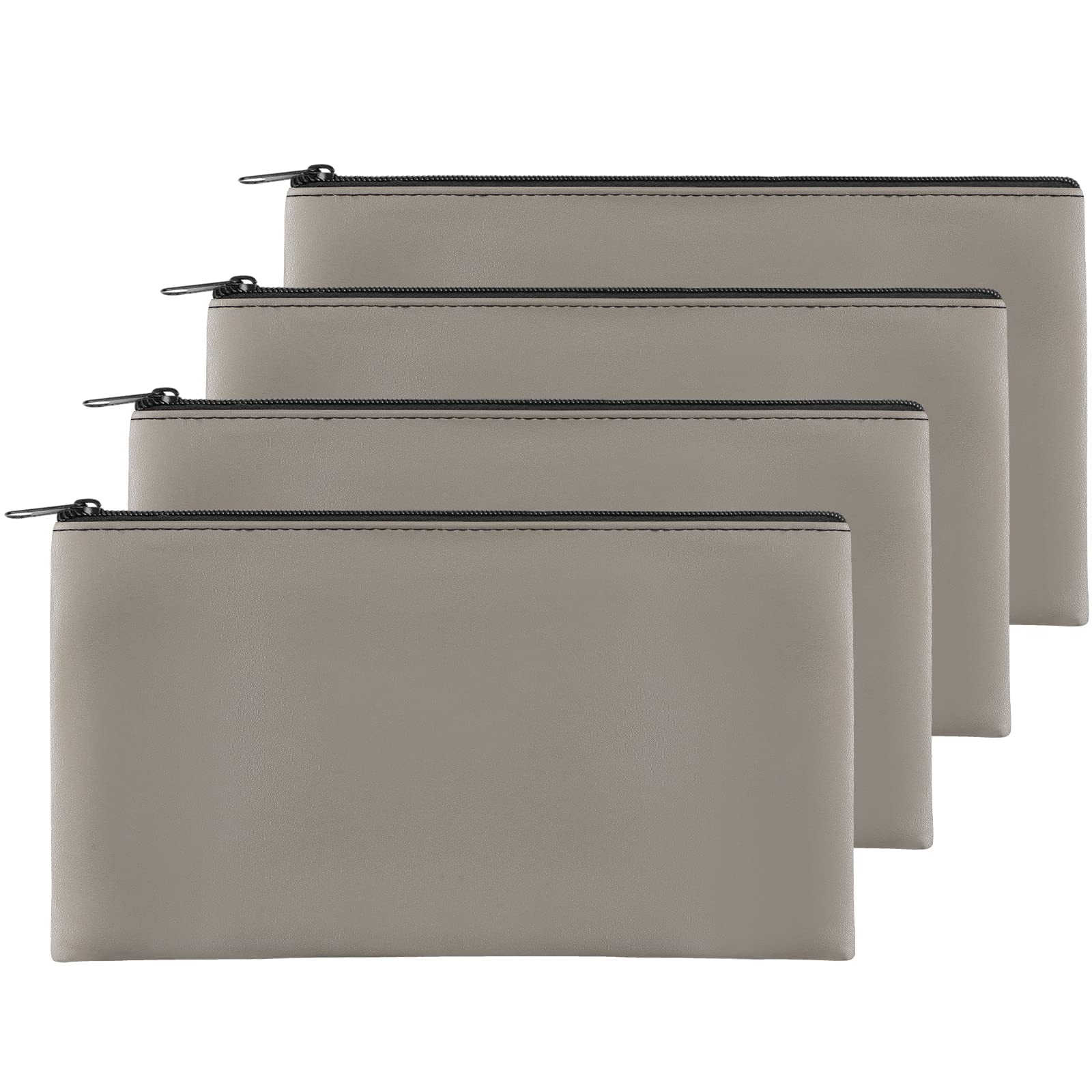 Amazon.com: 4Pack Money Bag 11 X 6, Safe Durable Money Bags with Zipper ...