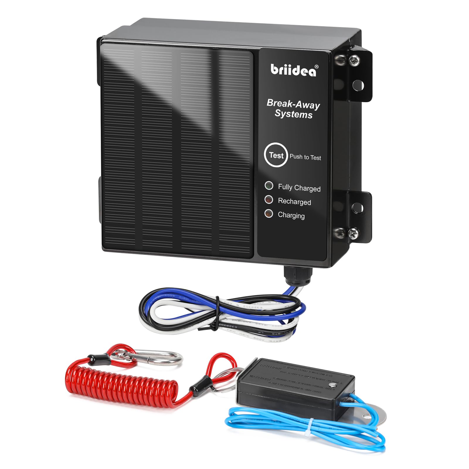 Snapklik.com : Briidea Solar Trailer Brakeaway Kit, Trailer Brakes ...
