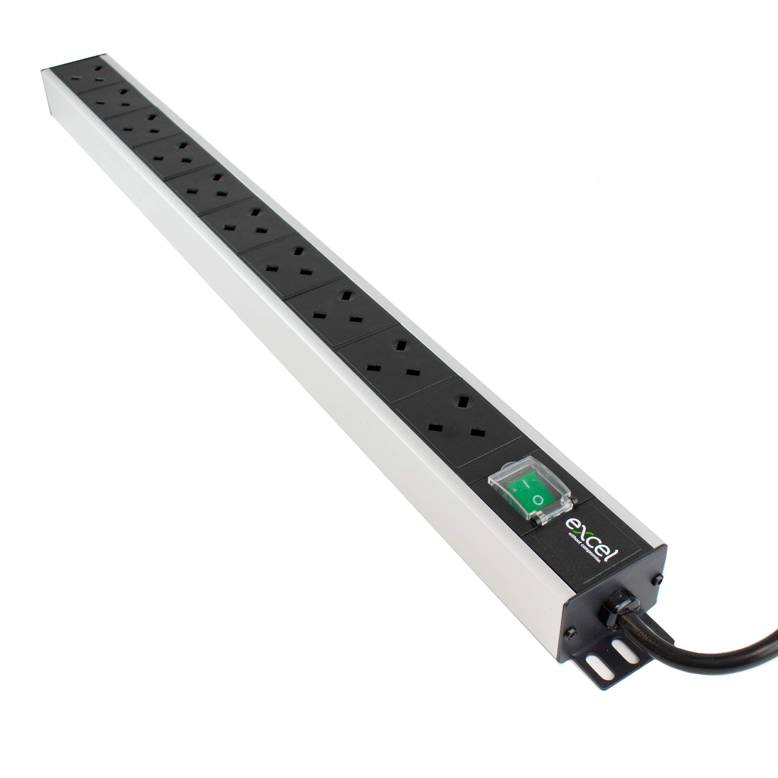 Buy I-CHOOSE LIMITED 0U 10-Way Rackmount PDU Power Distribution Unit ...