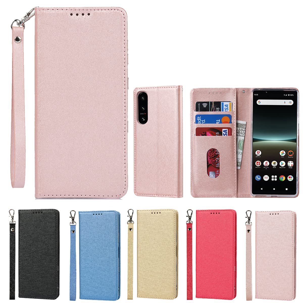 Amazon.co.jp: Eastwave ソニーXperia 5 IV SO-54C SOG09 ケース xperia 5IV ケース ...
