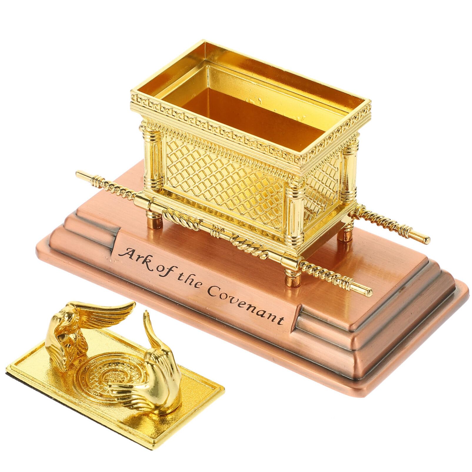 Ark Of Religious Statue Golden Holy Ark Of Table Figurine | Desertcart ...