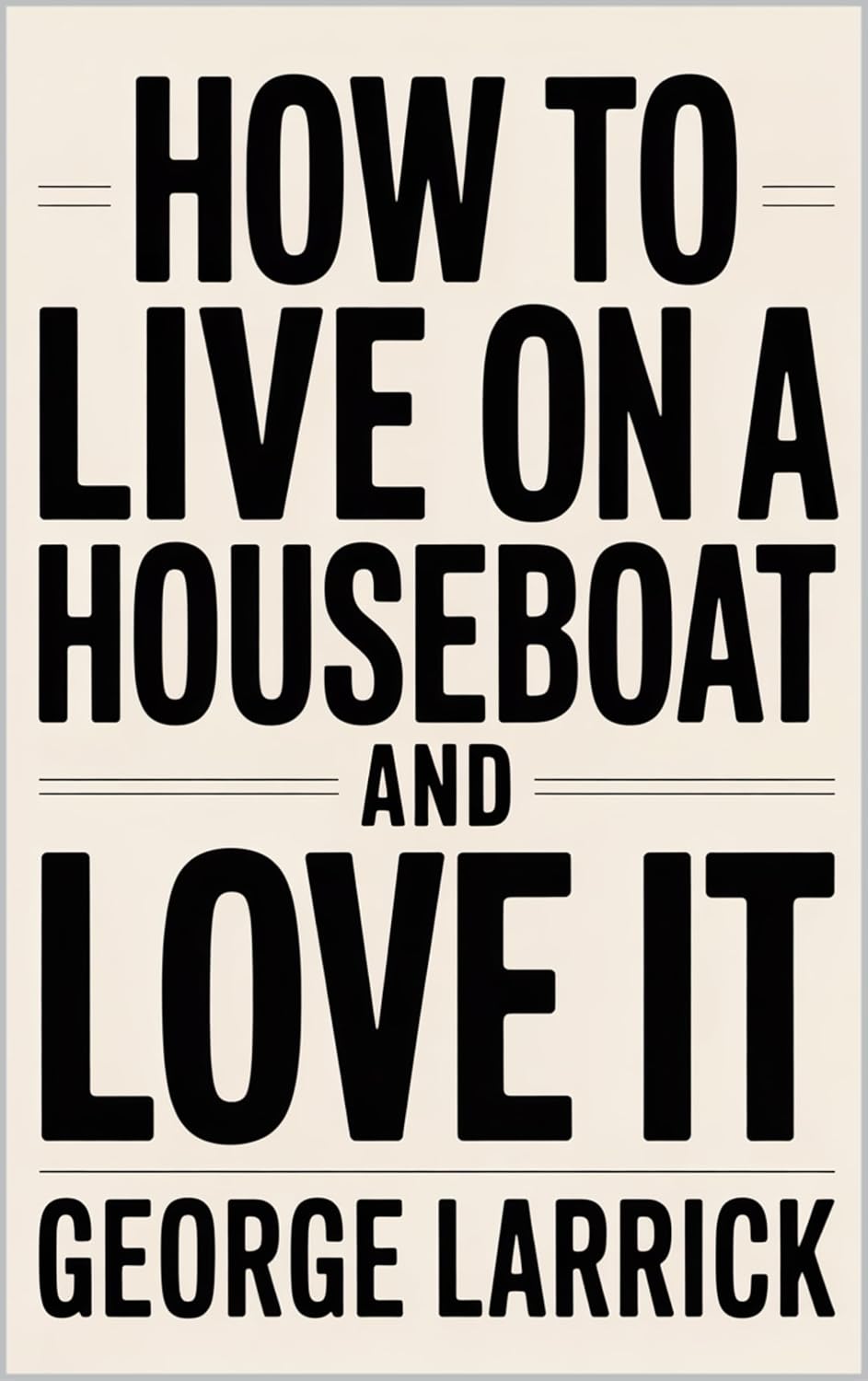 Amazon.com: How to Live on a Houseboat and Love It eBook : Larrick ...