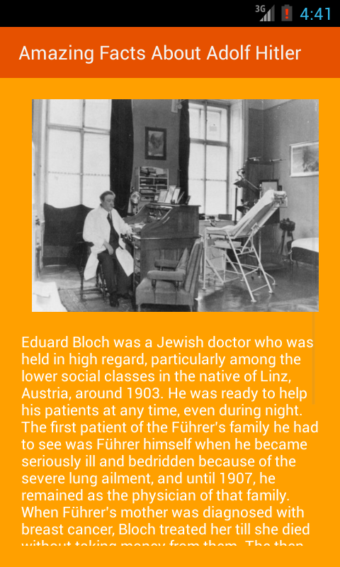 Aplicación Amazing Facts About Adolf Hitler en Amazon Appstore