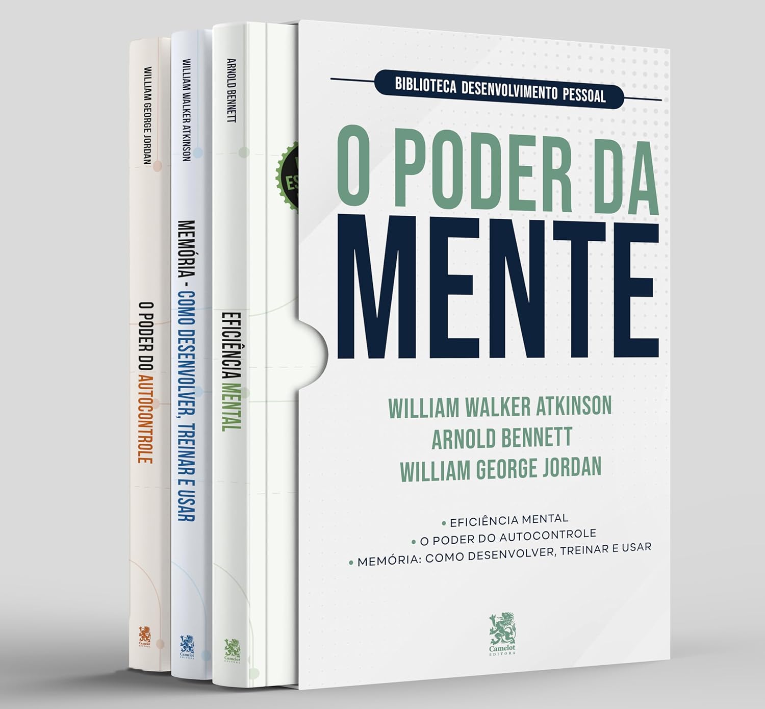 Biblioteca Desenvolvimento Pessoal: O Poder da Mente - Box com 3 Livros ...