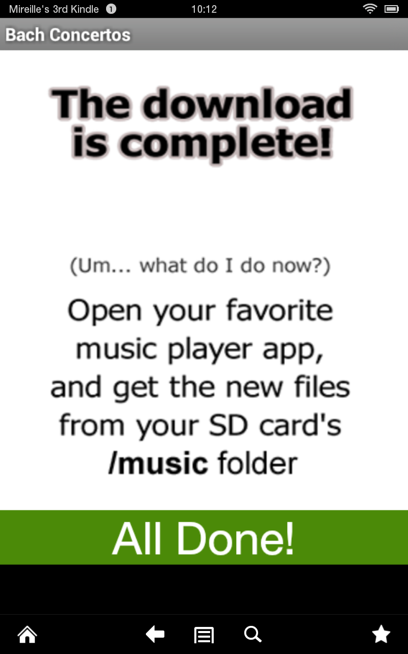 Bach Concertos - App on Amazon Appstore