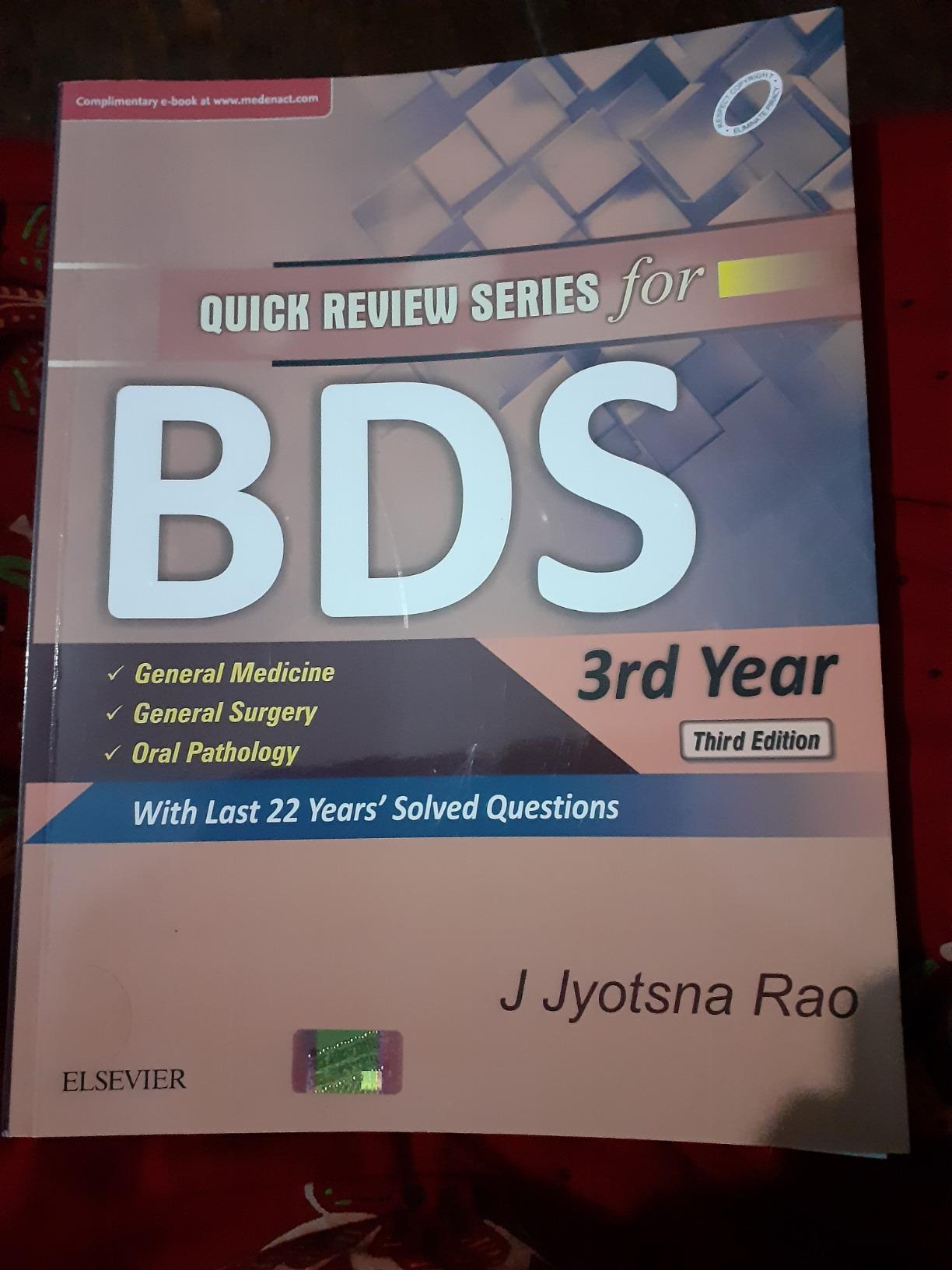 QRS for BDS III Year-E Book eBook : Rao, Jyotsna: Amazon.in: Kindle Store