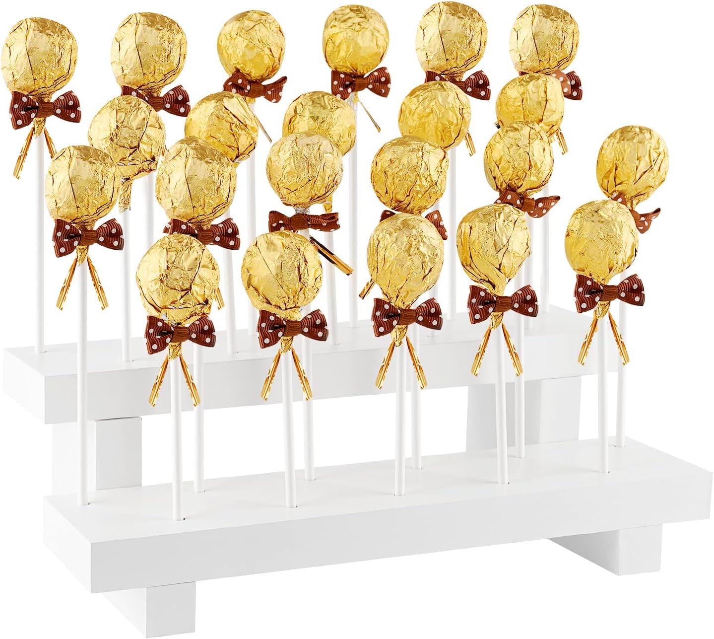 Amazon.com: Cake Pop Display Stand For Drying, 56 Hole Cake Pop Holder ...
