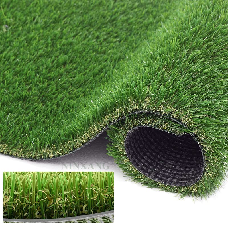 Amazon.com: NINXANG Artificial Turf Grass Outdoor Realistic Fake Grass ...
