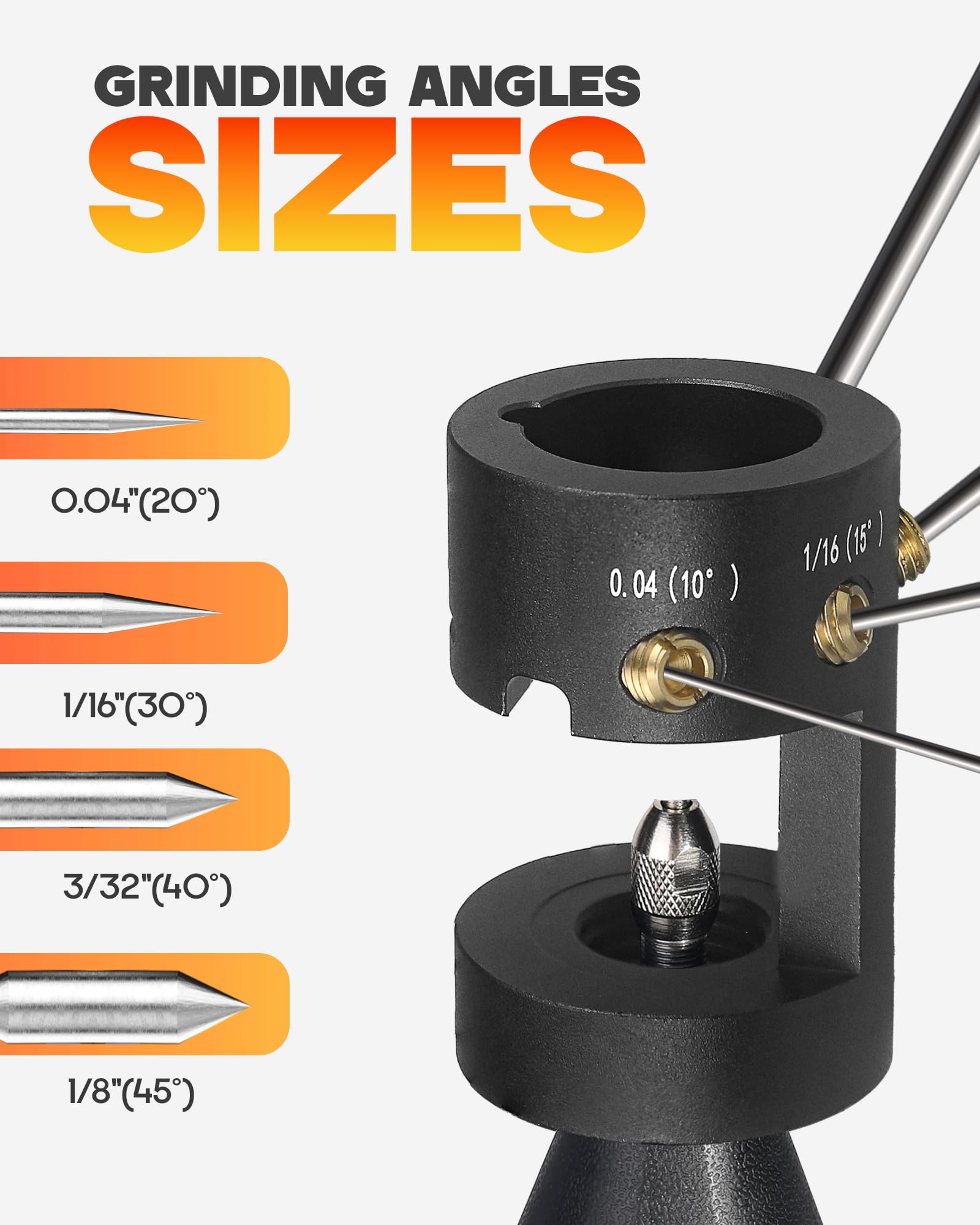 Snapklik.com : Rogierra TIG Tungsten Electrode Sharpener Head Tool ...