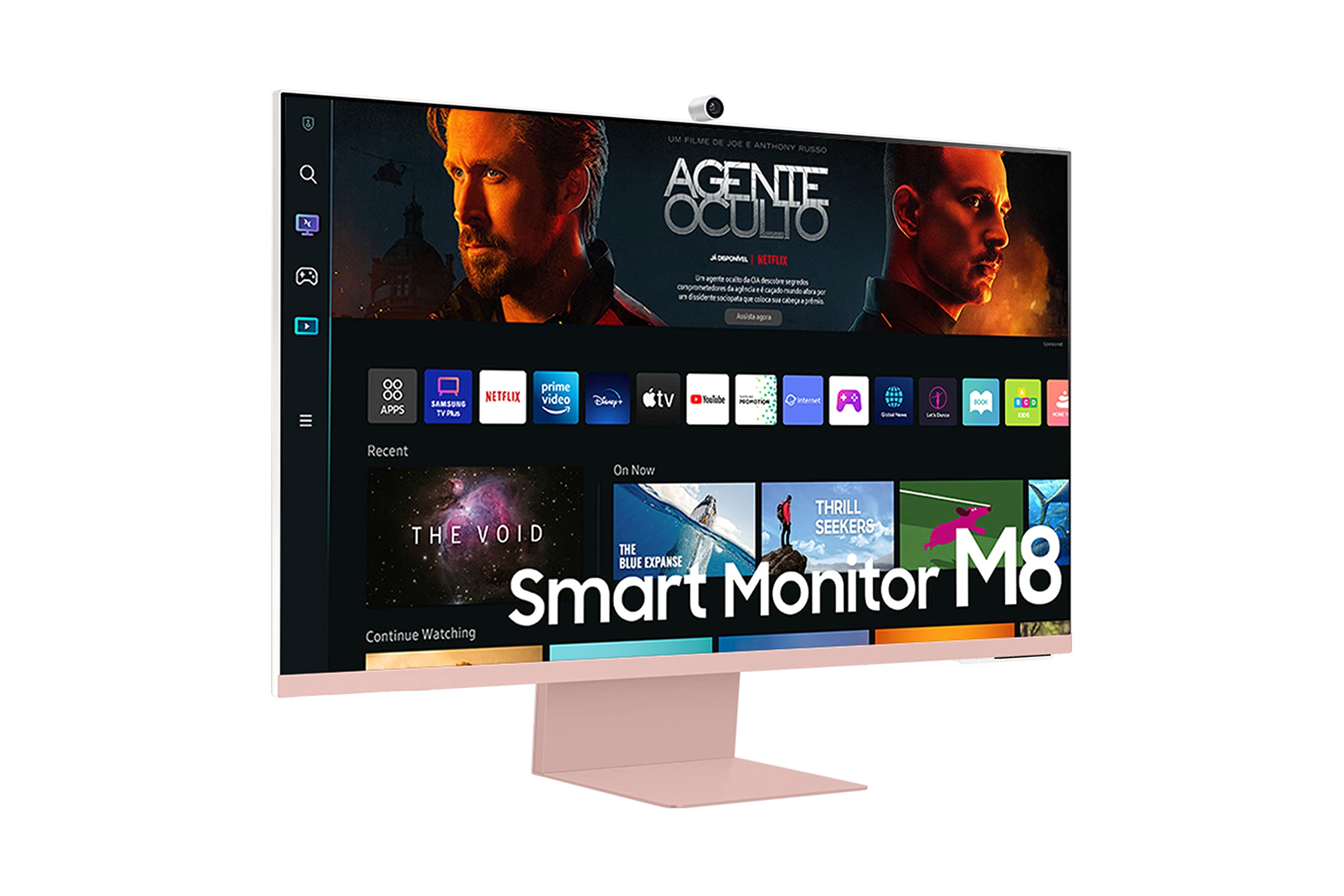 Smart Monitor Samsung 32", UHD, Plataforma Tizen™, Tap View, USB-c ...