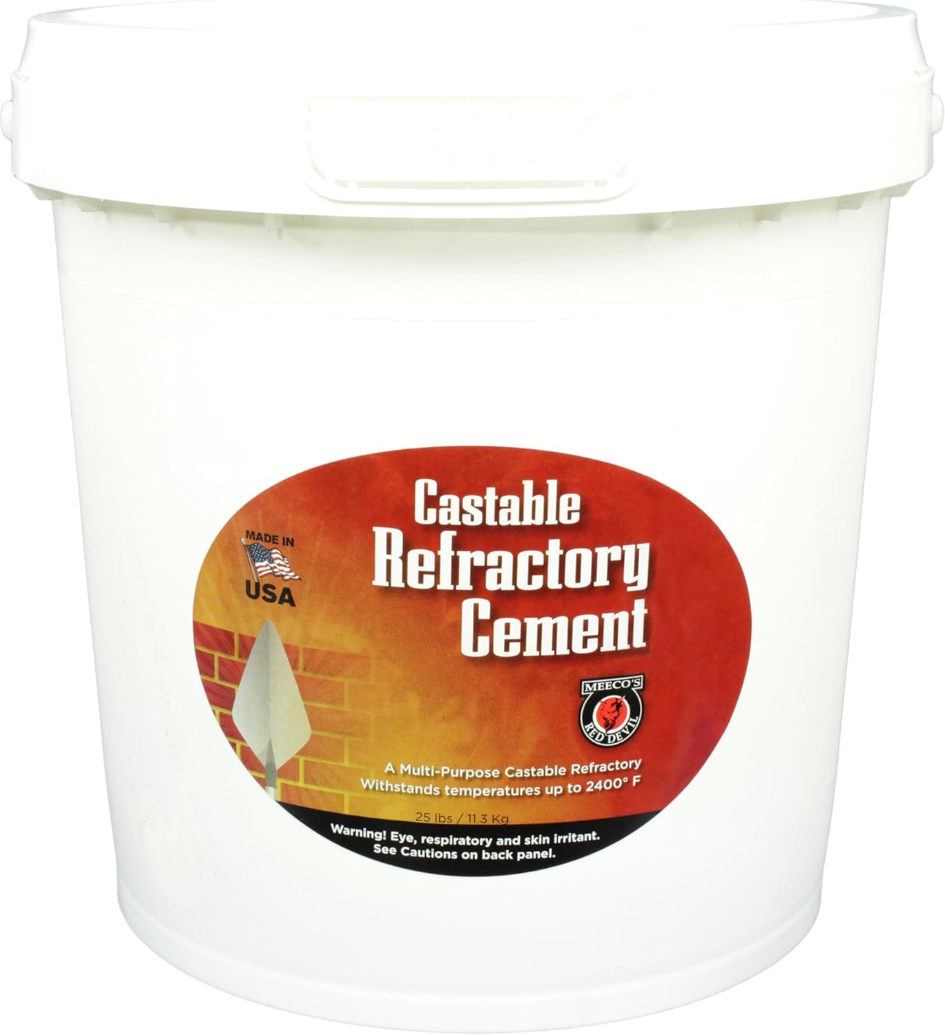 Amazon.com: MEECO'S RED DEVIL 1611 Castable Refractory Cement : Tools ...