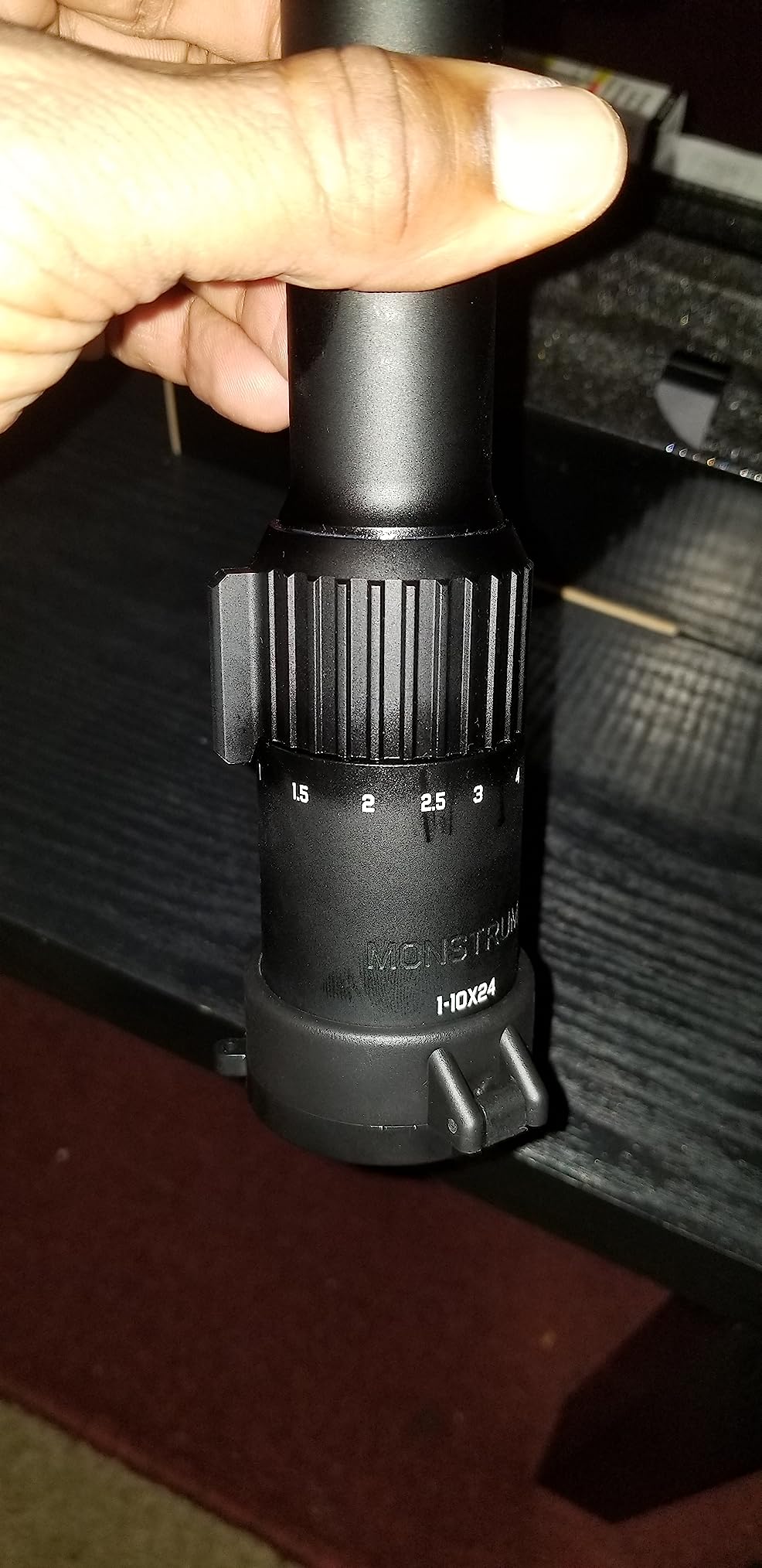 $27/mo - Finance Monstrum Banshee ED 1-10x24 LPVO Rifle Scope with ...