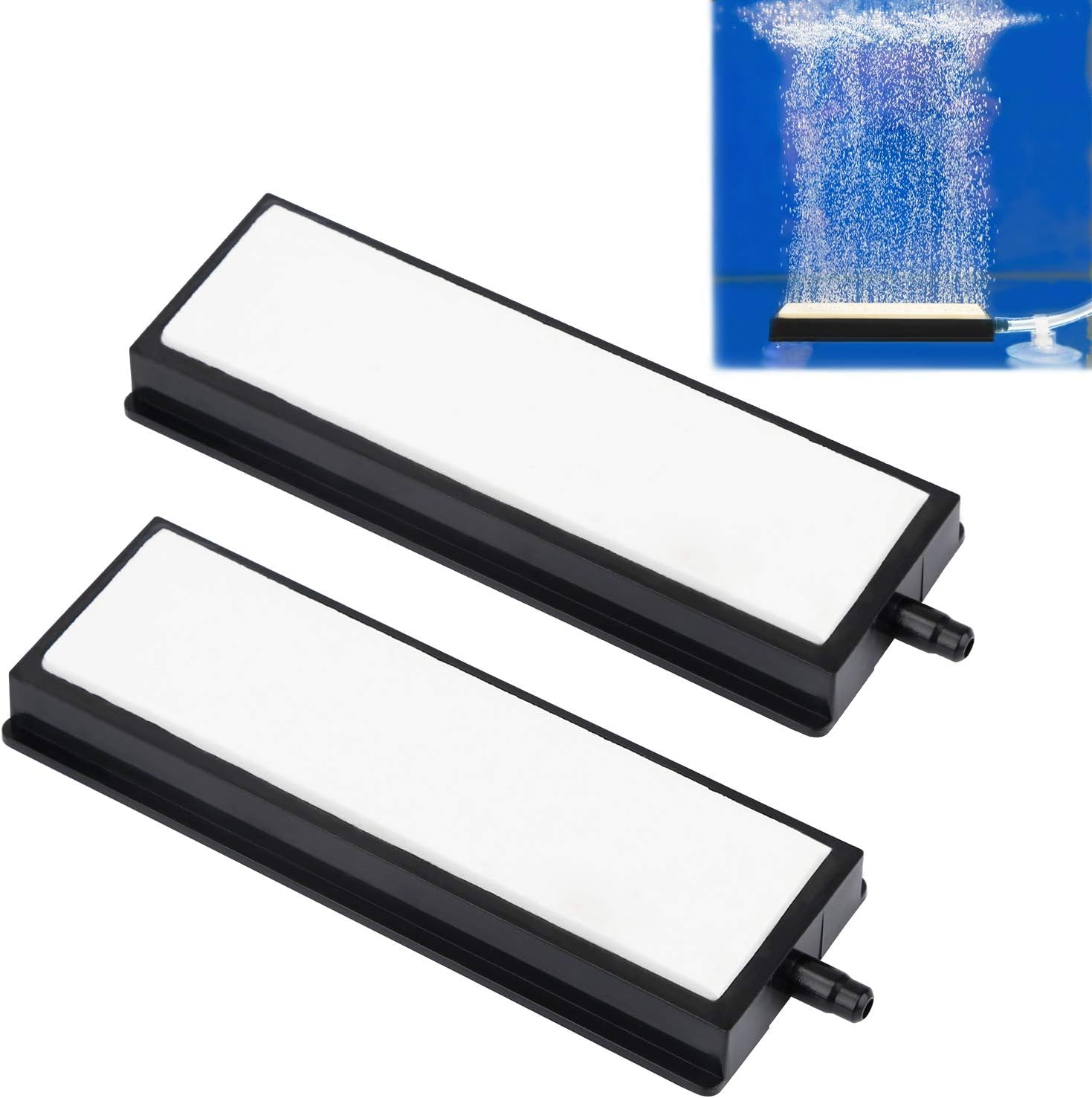 Uniclife 10cm Air Stone Bar Aquarium Fish Tank Micro Bubble Diffuser,2 ...