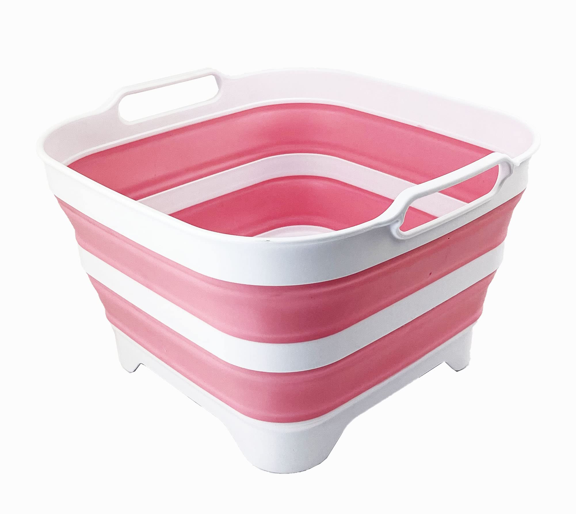 Collapsible Washing Up Bowl SAMMART 10L 2.64 Gallon Collapsible Dishpan ...