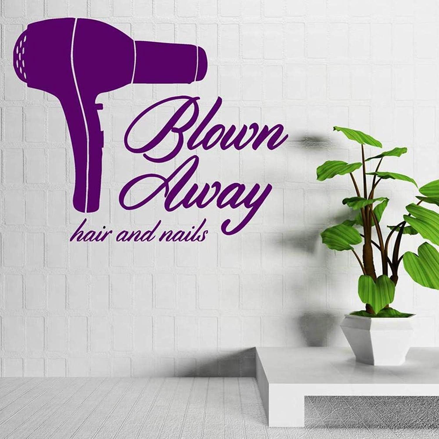 Amazon.com: Barber Tools Salon Stylist Hair Nails Window Removable ...