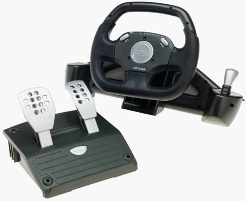 Saitek J16 R4 Force Feedback Force Wheel : Amazon.in: Video Games