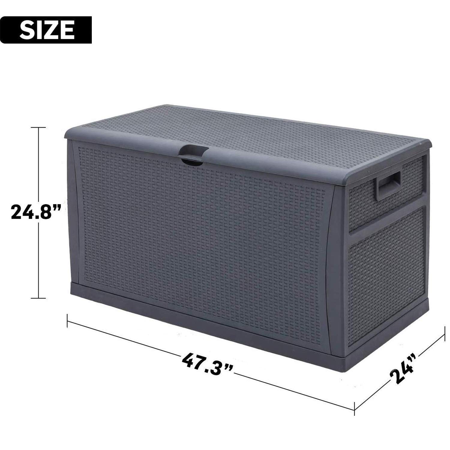 Outdoor Decrative Storage Containers Top Outdoor Storage Solutions For