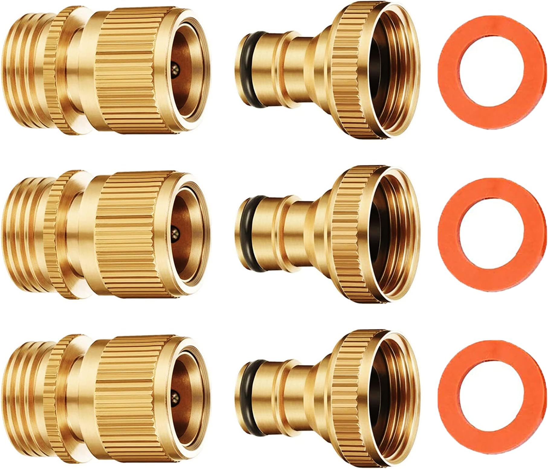 Amazon.com : Gorilla Easy Connect Locking Garden Hose Quick Connect ...