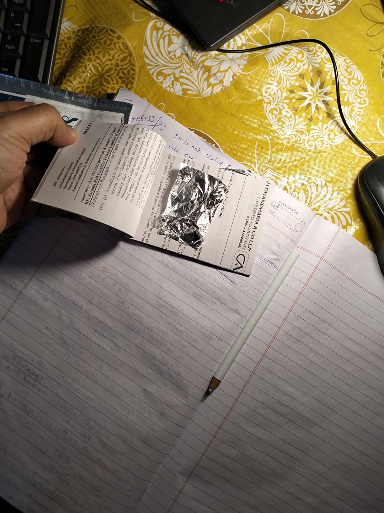 Nature's Bridge Chandi Vark / Silver Leaf - (40 Leaves) / German Paper ...