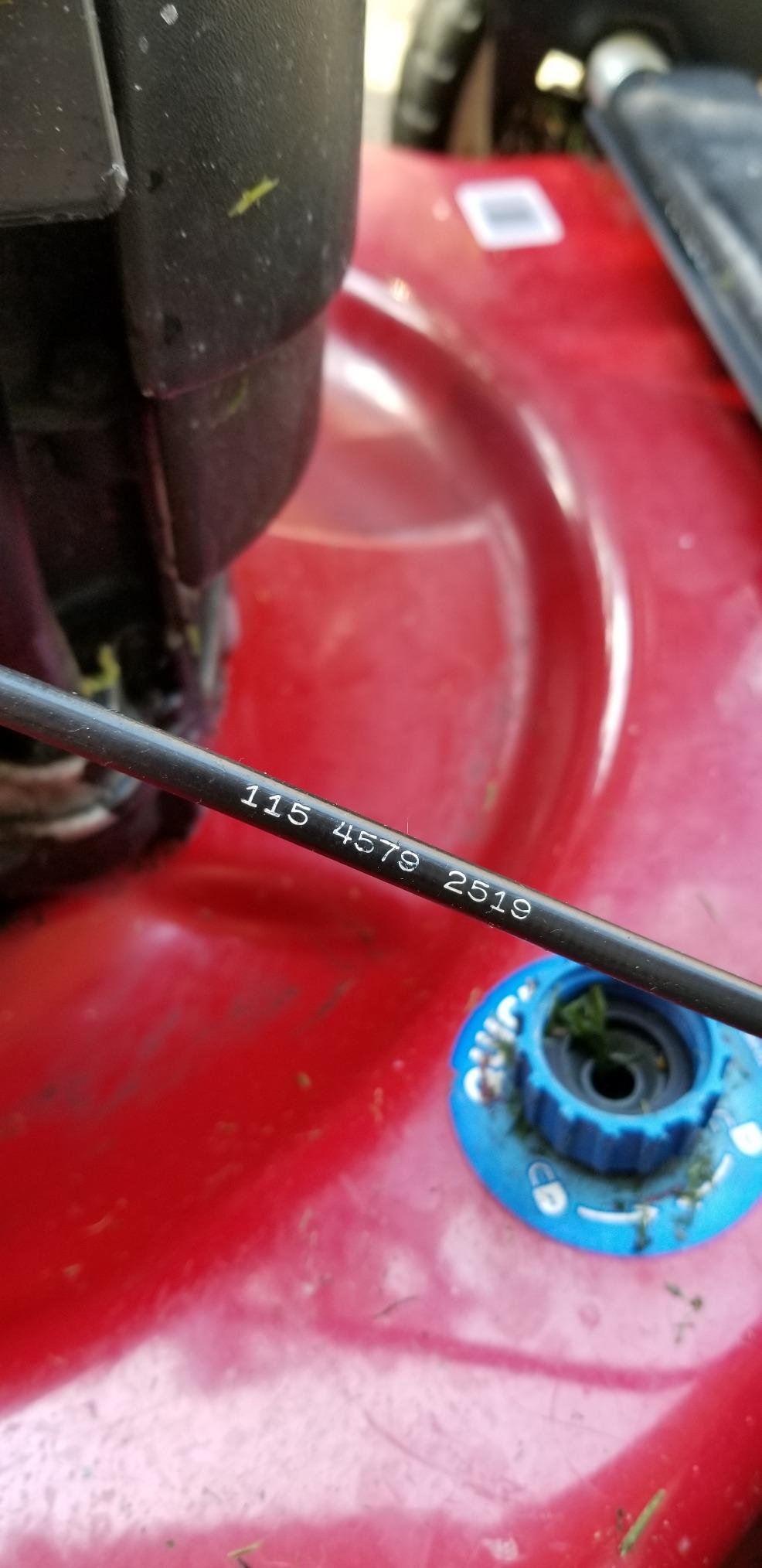 Amazon.com : GENUINE OEM TORO PARTS - CABLE-BRAKE, 2 BAIL 115-4579 ...