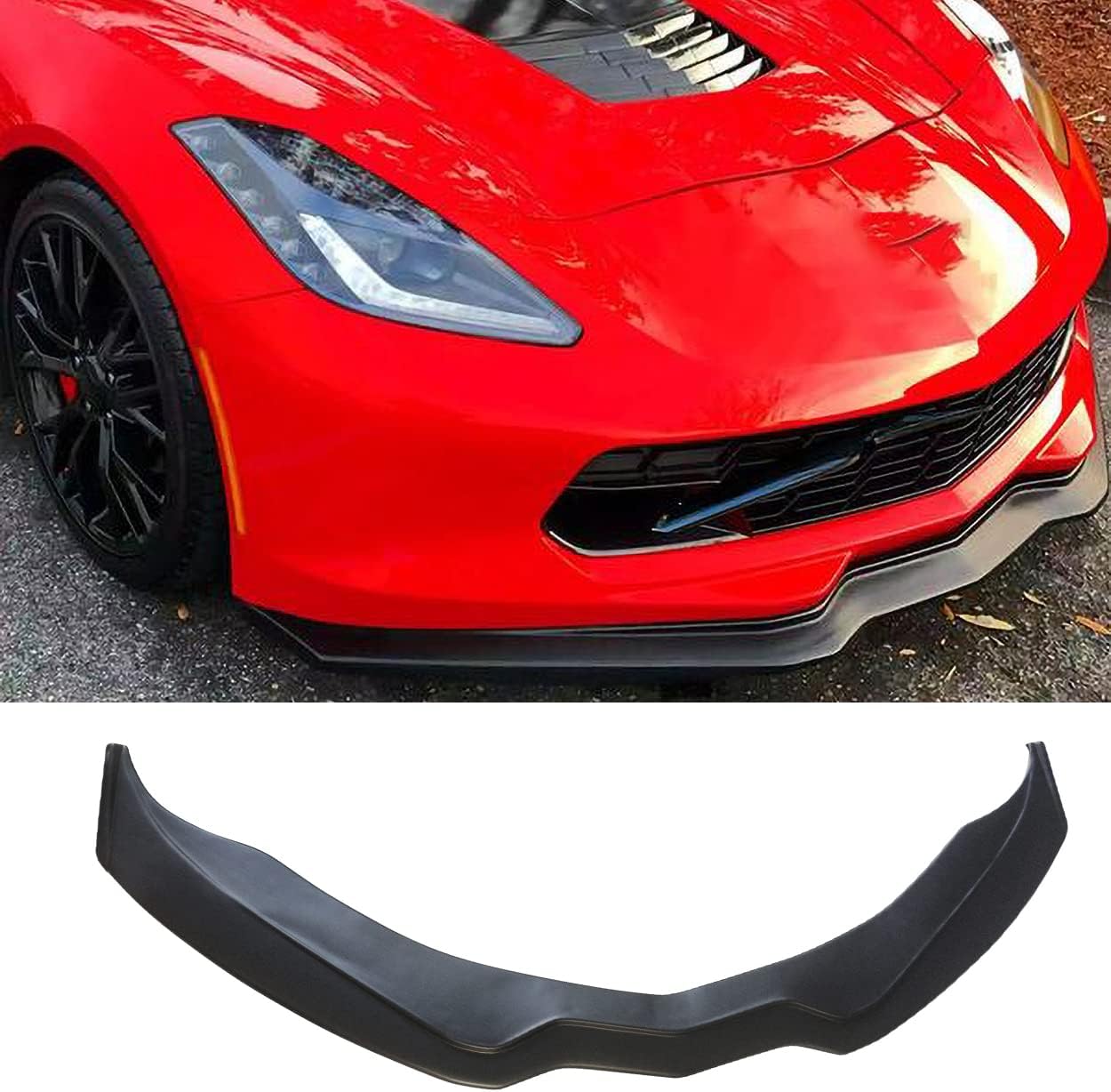 Buy CHIESMA,Front Bumper Lip Compatible with 2014-2019 Chevy Corvette ...