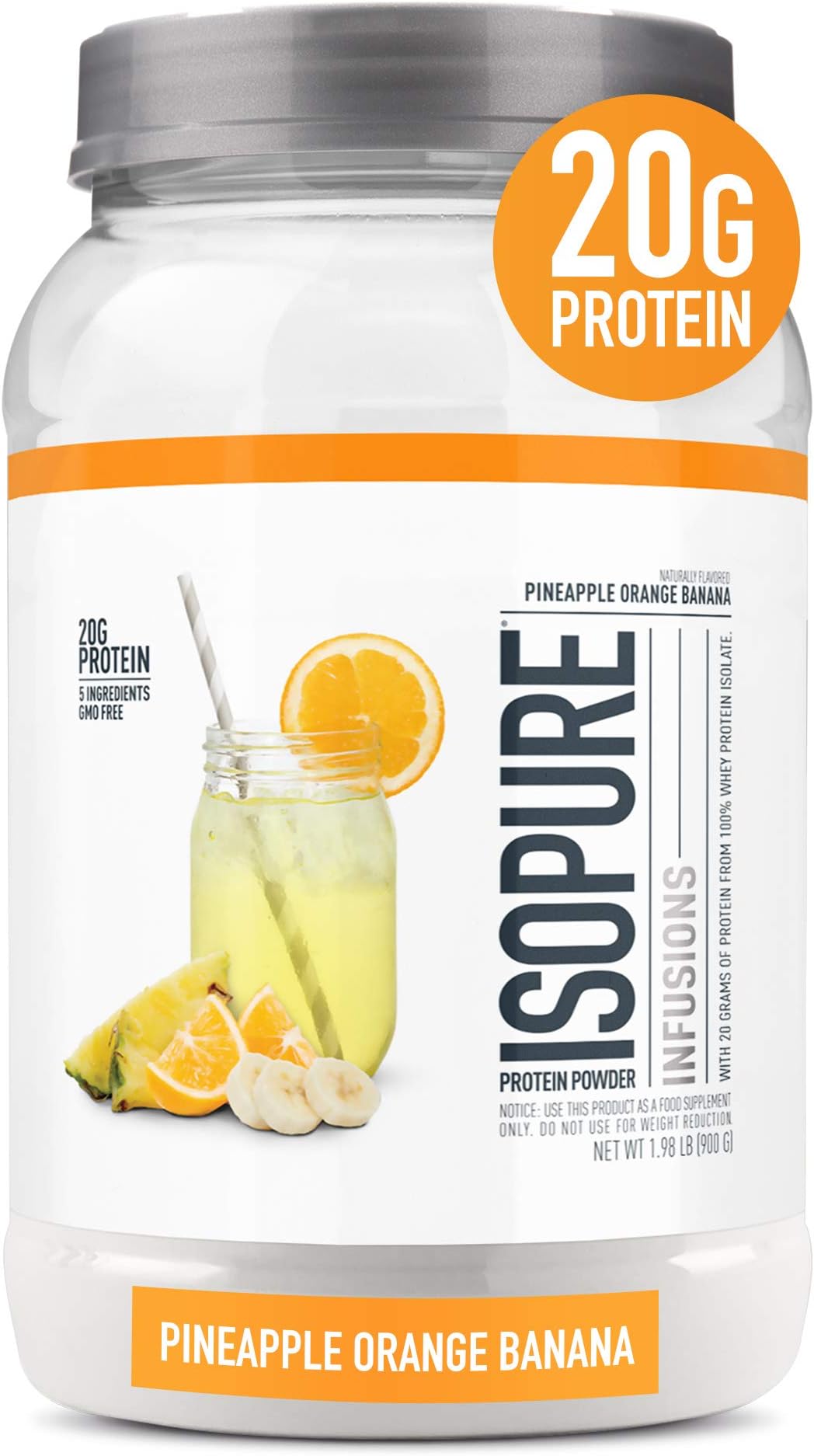 Amazon.com: Isopure Protein Powder, Whey Protein Isolate Powder, 25g ...