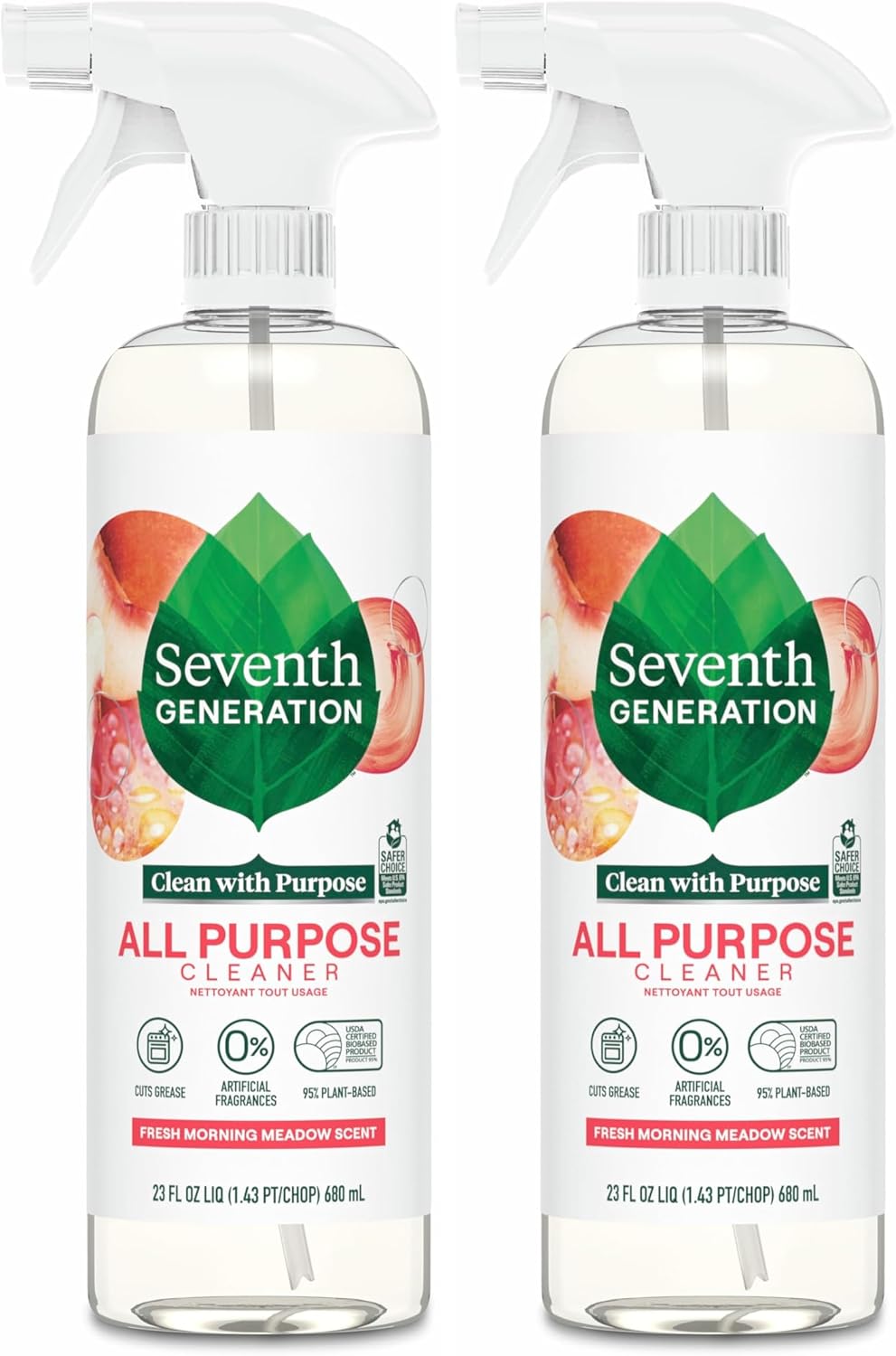 Amazon.com: Seventh Generation All Purpose Cleaner, Fresh Morning ...