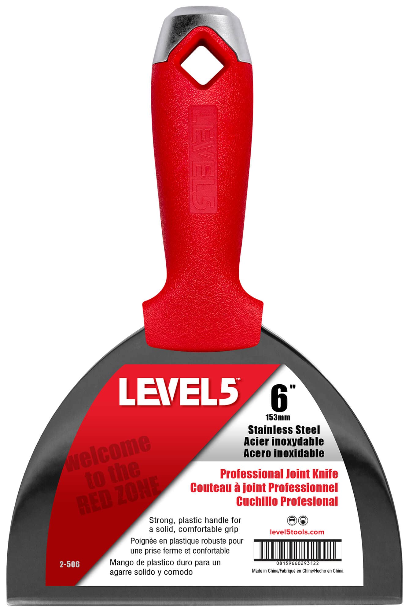 Snapklik.com : 6" Stainless Steel Drywall Joint Knife - Pro-Grade Metal ...