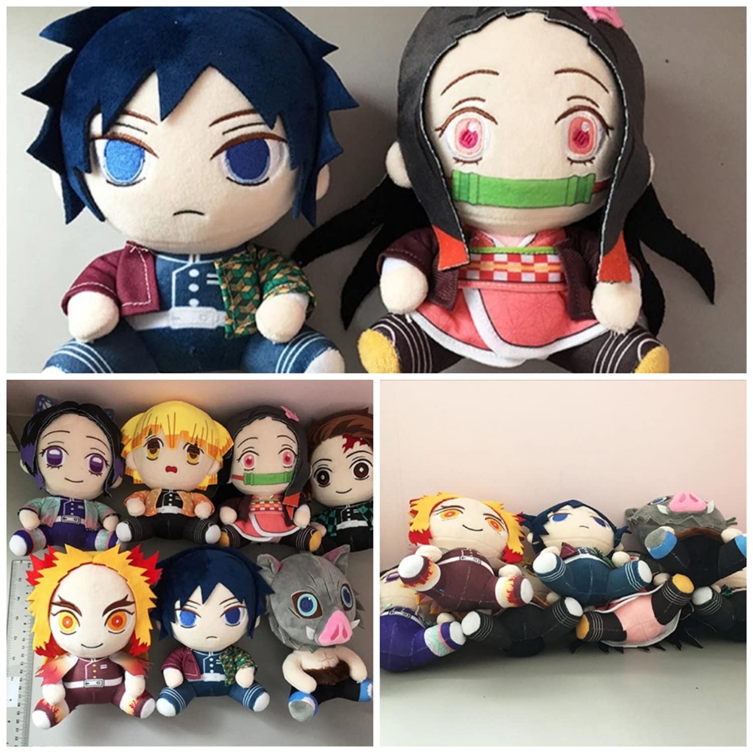 8 Inches Anime Plush Dolls Rengoku Kyoujurou Plush Kamado Tanjiro Plush ...