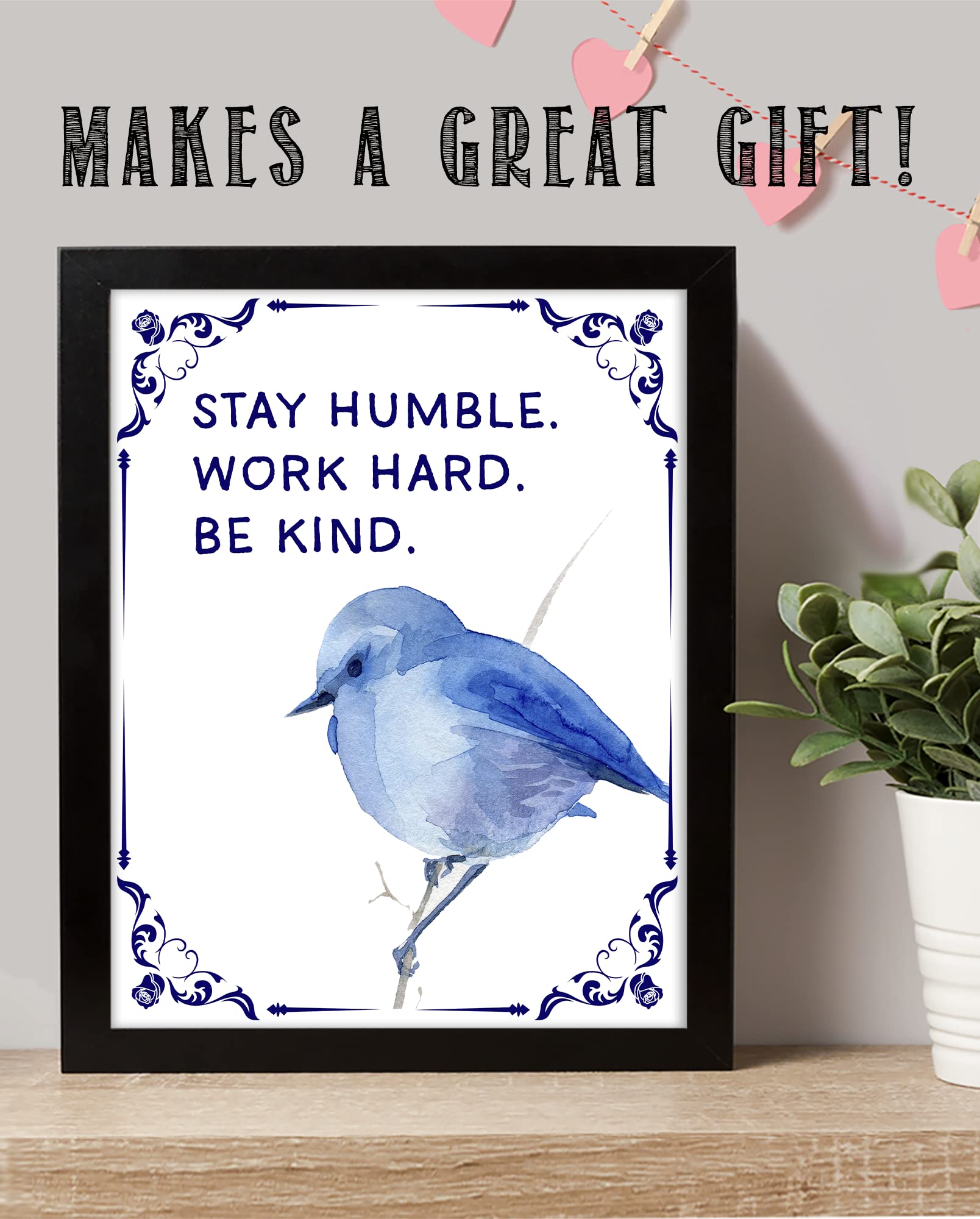 Humble Artist Quotes Amazon.com: Positive Quotes 11x14 Gallery Art