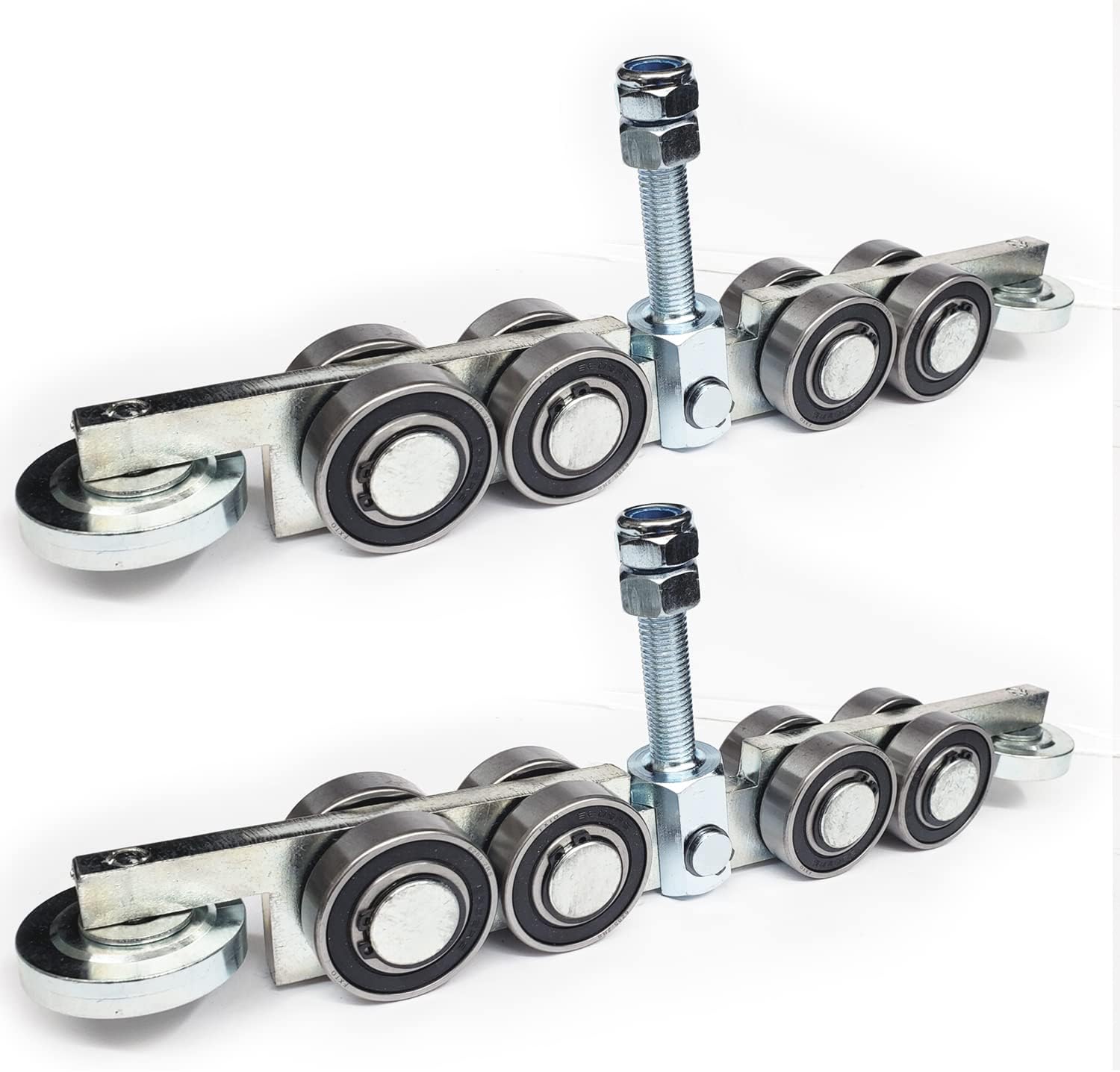 LA Ornamental 2 Slide Gate Truck Trolley Titan 8 Wheel Heavy Duty ...