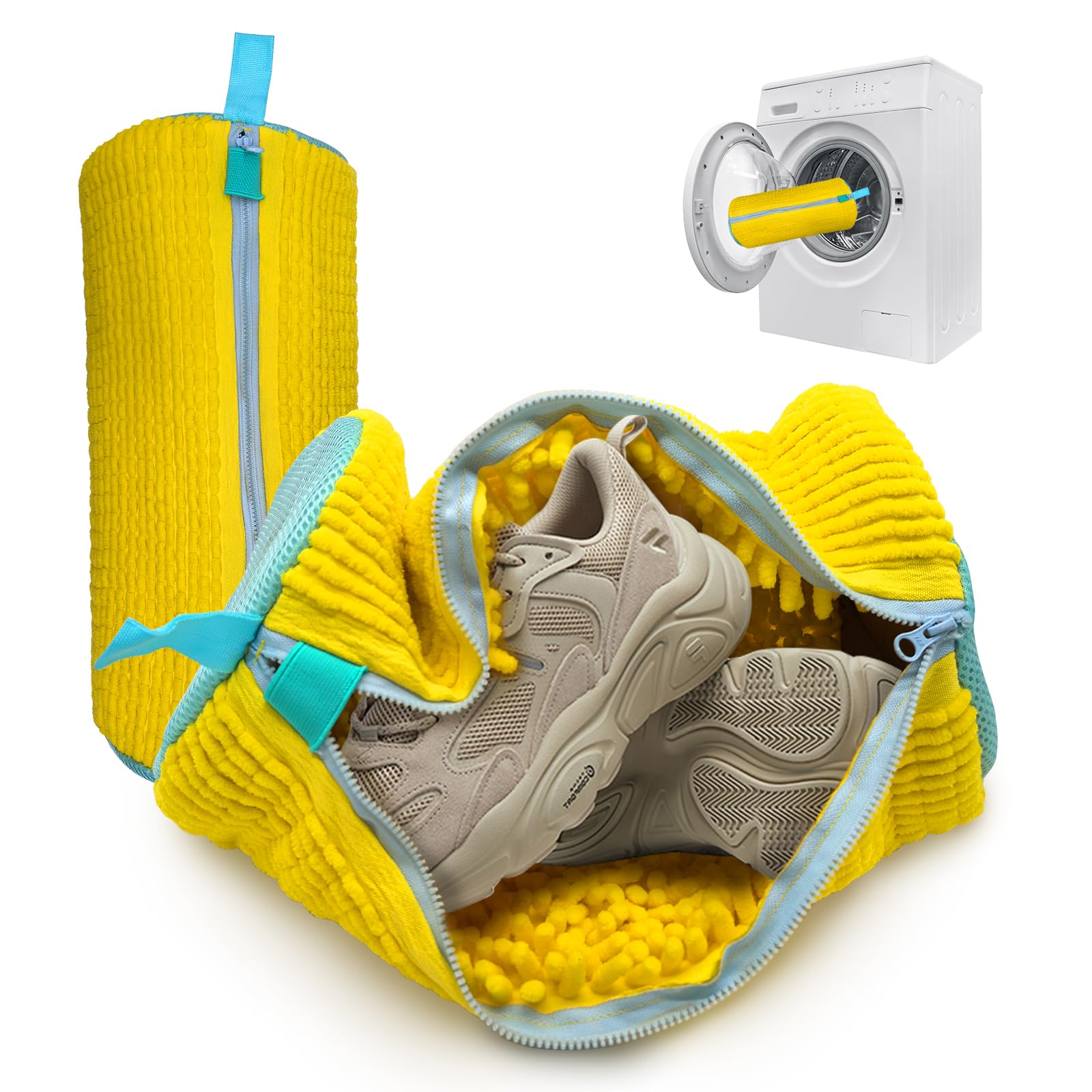 Amazon.com: Shoe Washing Machine Bag, Laundry Shoe Bag For Washer And ...