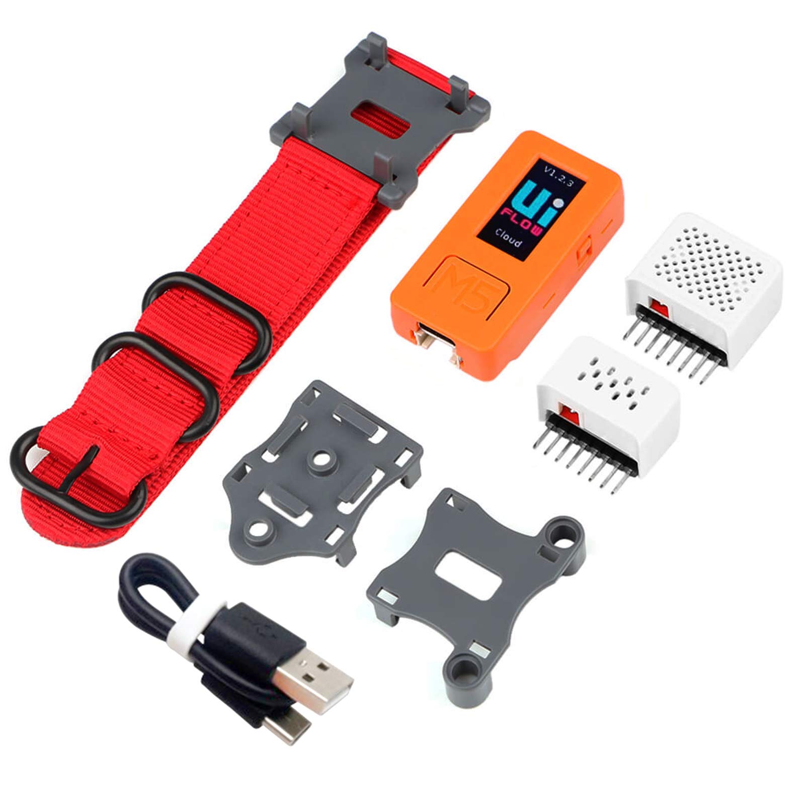 Buy M5StickC+ IoT ESP32 Development Kit with ENV Hat and SPK Hat, 0.96inch Color LCD Display ...