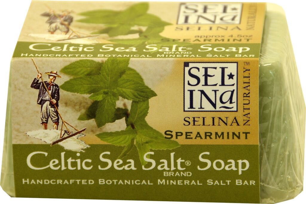 Amazon.com : Celtic Sea Salt Soap, Spearmint : Facial Soaps : Beauty ...