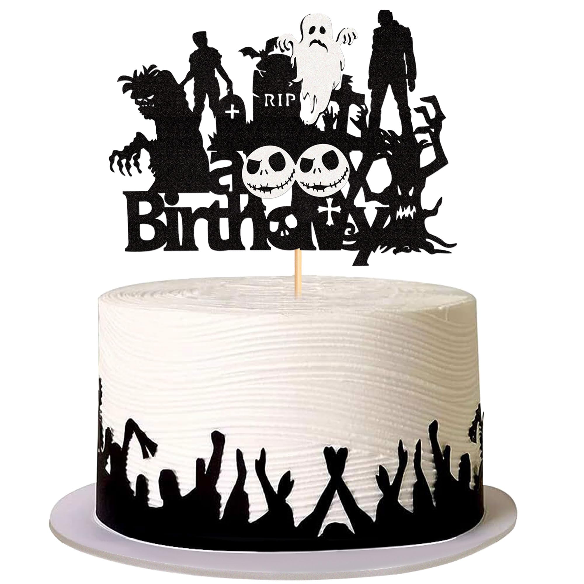 Zombie Halloween Cakes