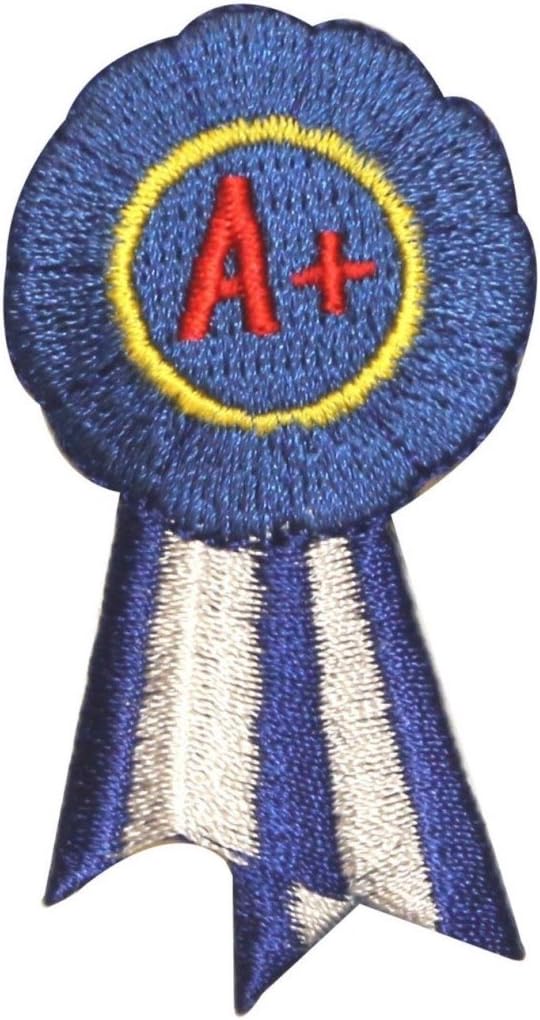 Amazon.com: ID 1003 Blue Ribbon A+ Patch School Award Winner ...