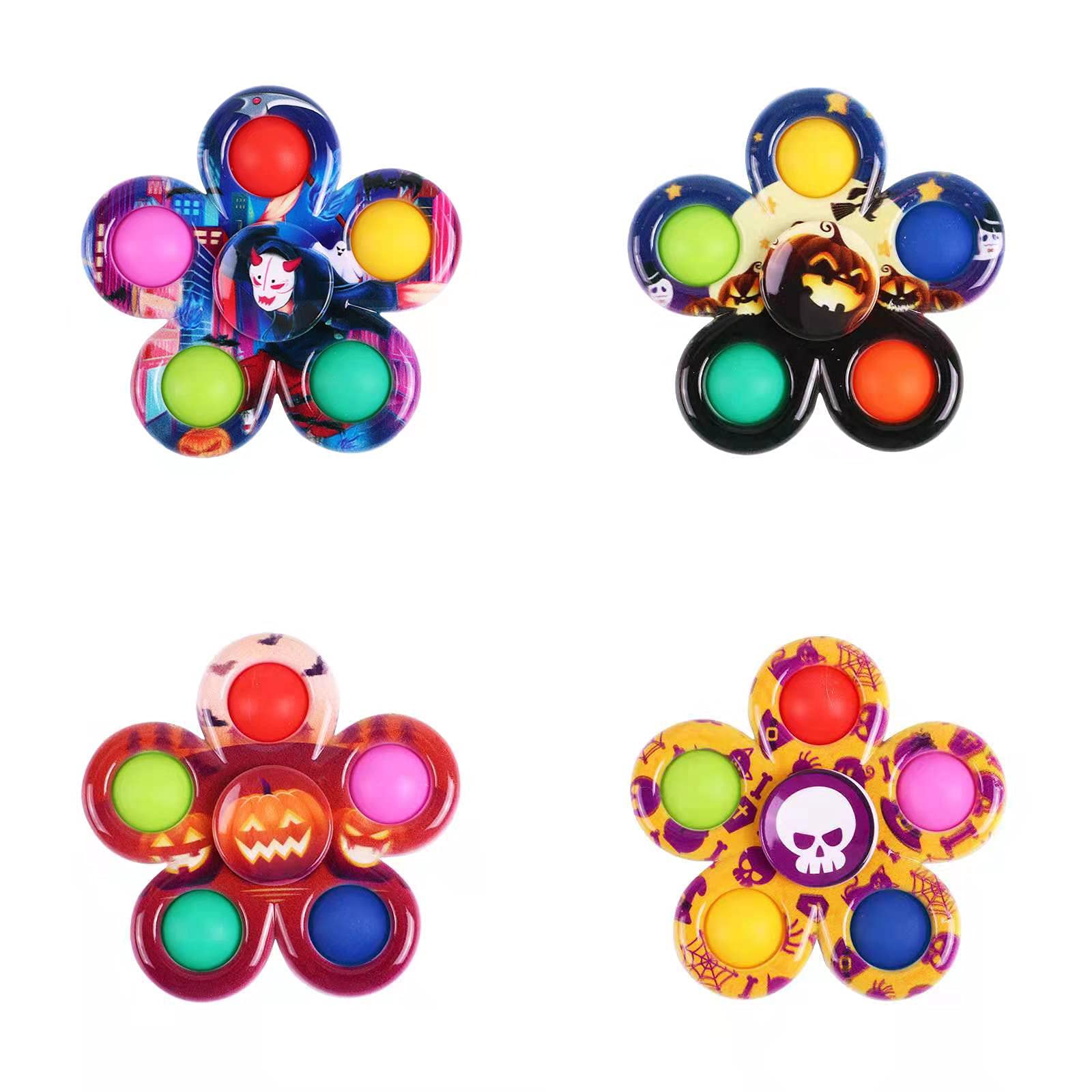 Buy Pop Fidget Spinner Toys 4 Pc Simple Popping Fidget Toy Pop Fidget ...