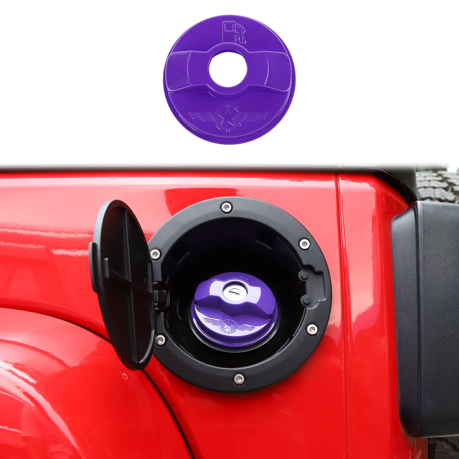 PDKLIN Car Tank Cover Compatible With Jeep Commander 2006-2010 Jeep ...